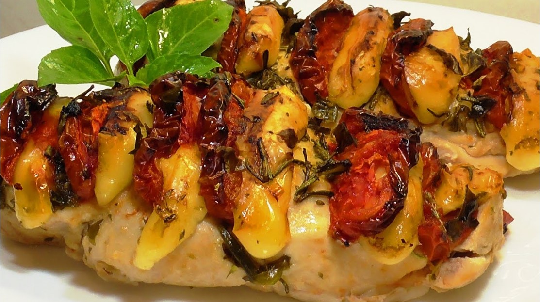 ВКУСНАЯ КУРИНАЯ ГРУДКА В ДУХОВКЕ