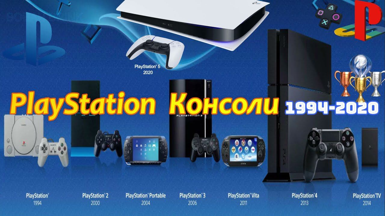 PlayStation Консоли (1994 - 2020)