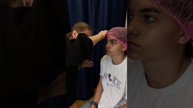 Обучение будущего бровиста / долговременная укладка бровей