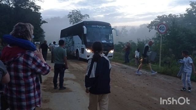 Яма на дороге Барабаш-Краскино