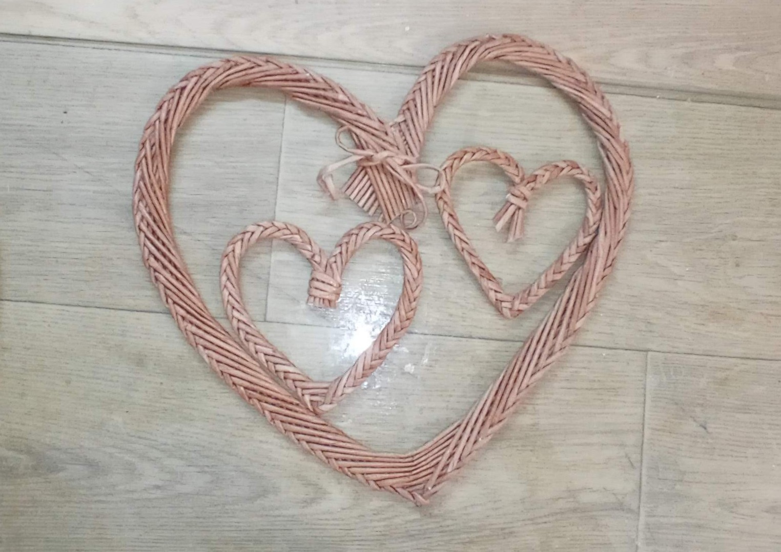 МК. Сердце из бумажной лозы. #222
