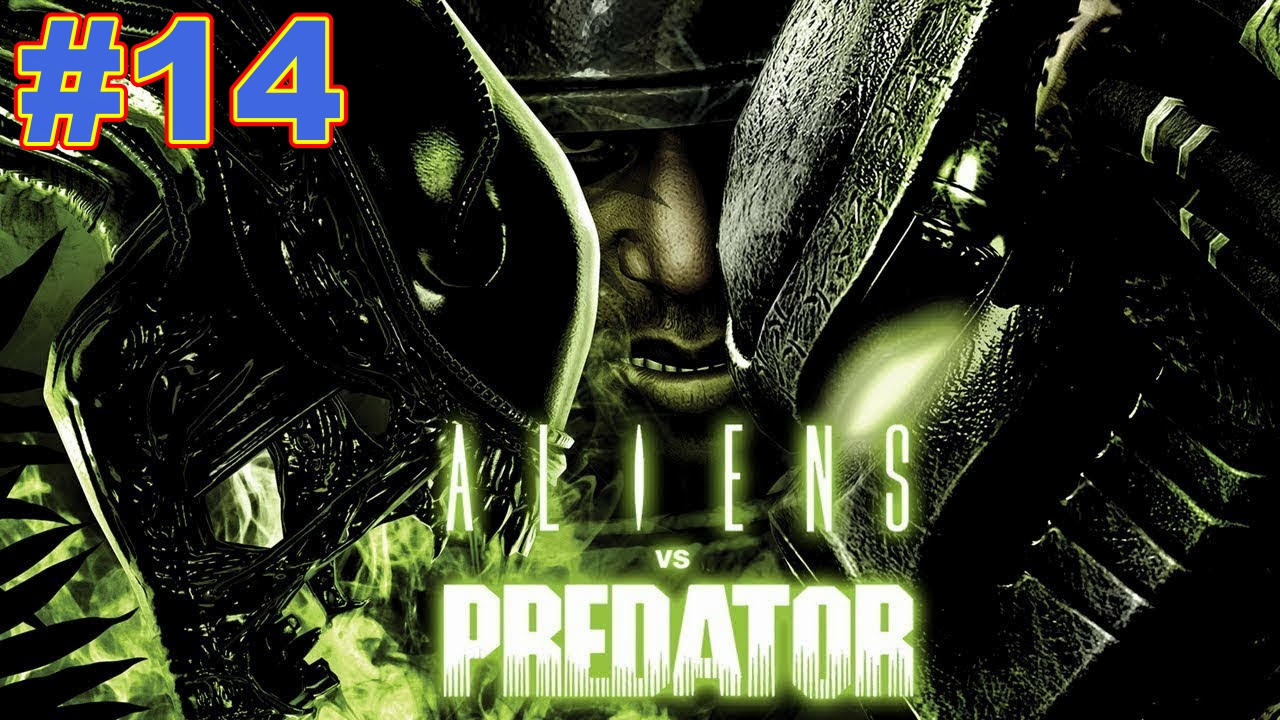 ▶Aliens vs. Predator. Игра за Десантника. Пирамида(Финал). #14