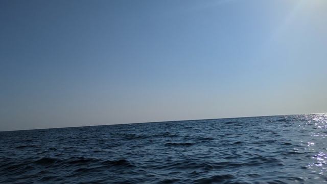 Криница ☀️🏖️Черноморское побережье, скалы, открытое море, вид на пляж, 1 сентября 2024 г.