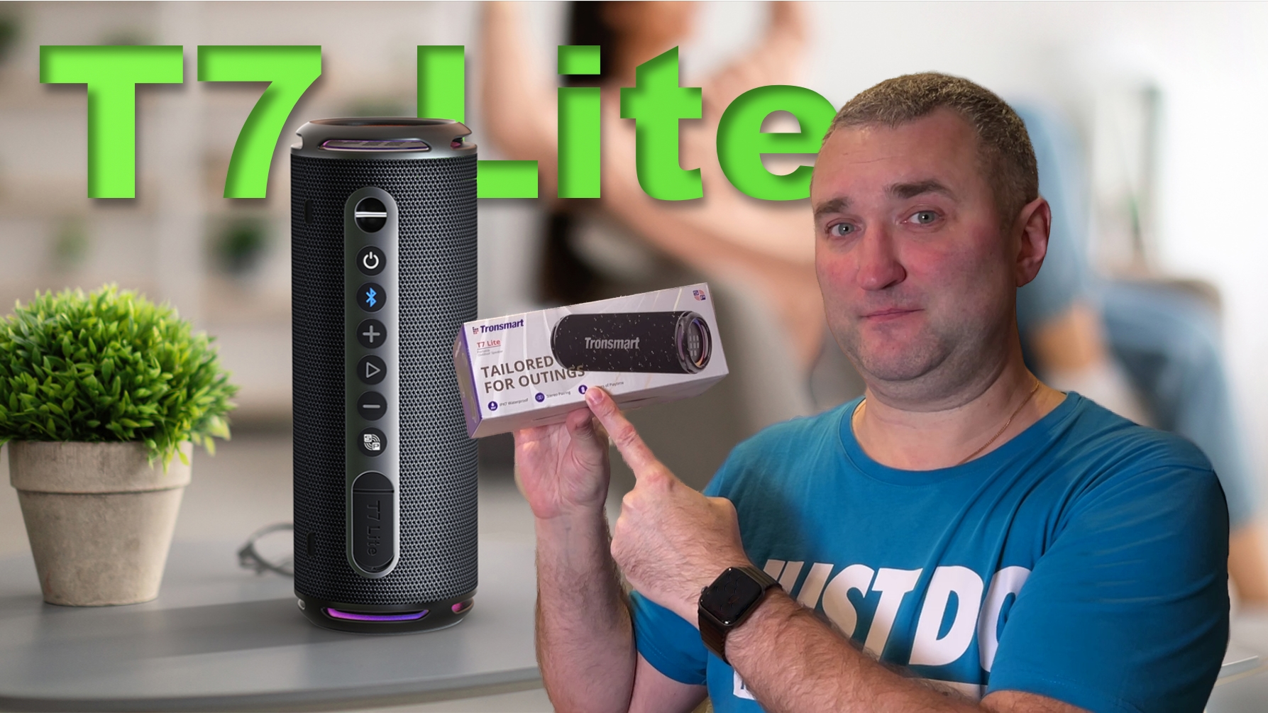 Tronsmart T7 Lite - Отличная колонка. Управление приложением.