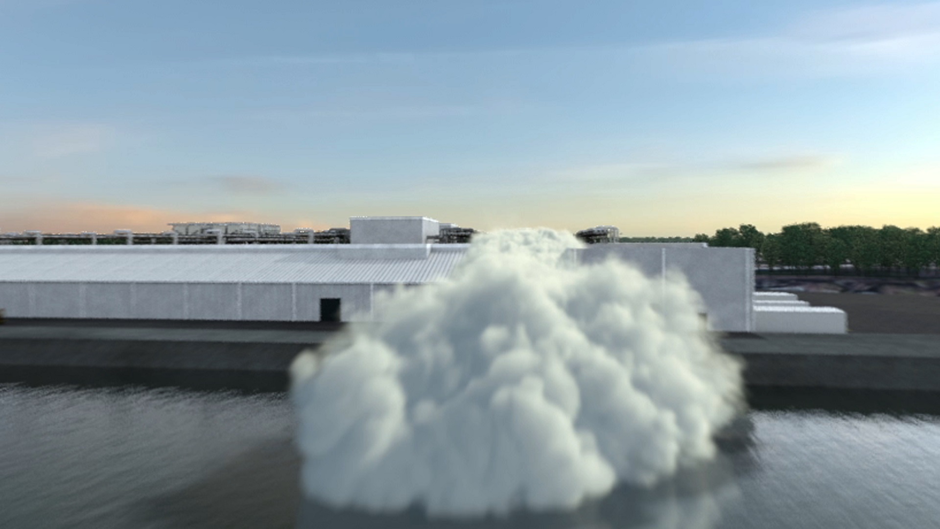 Утечка жидкого аммиака застала врасплох спасателей