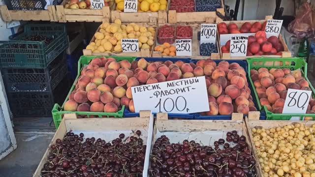 ЦЕНЫ в Крыму на рынке Феодосии