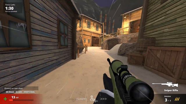 Геймплей DEADSHOT .io браузерный шутер от первого лица. Часть 05