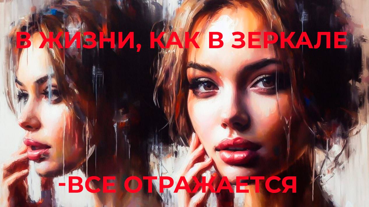 В жизни, как в зеркале - всему есть отражение.
