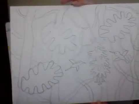 рисуем джунгли