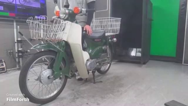 Мотоцикл minibike дорожный Honda C50 Super Cub рама AA01 мини-байк питбайк скуретта мотокорзины