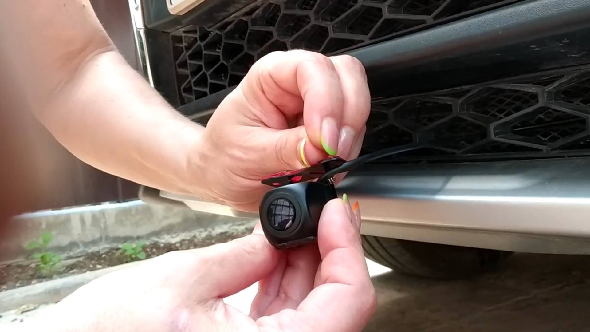 Lada Vesta SW Cross Перенос передней камеры