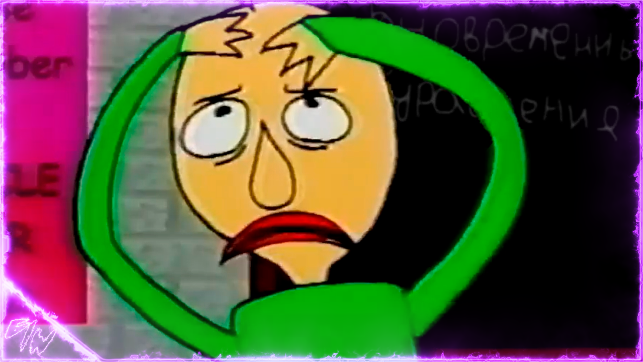 [Baldis Basics] Над Балди издеваются /дубляж/ на русском (by Game Work)