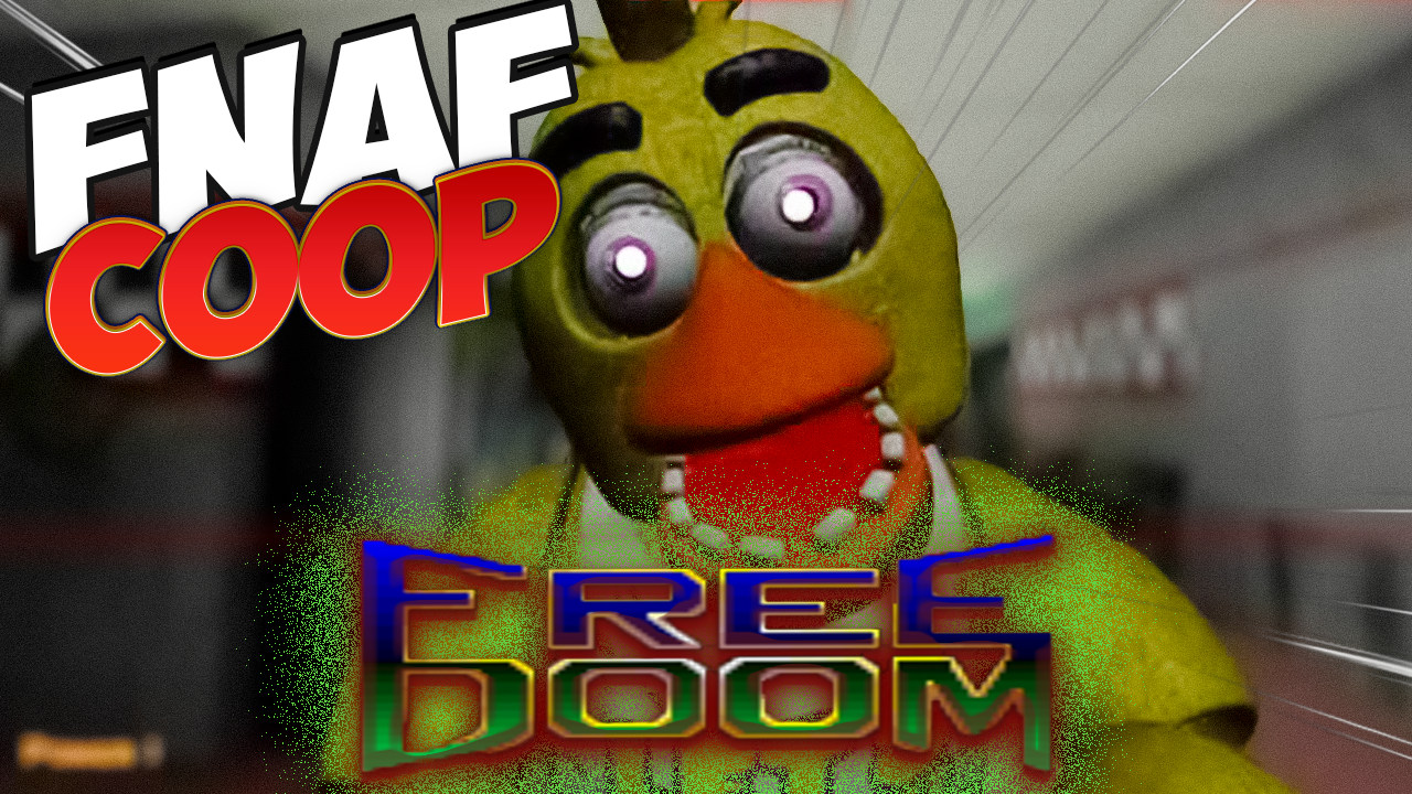 FNAF DOOM COOP | FNAF 4 COOP 4 | НЕ СМОТРИ НА НОЧЬ!