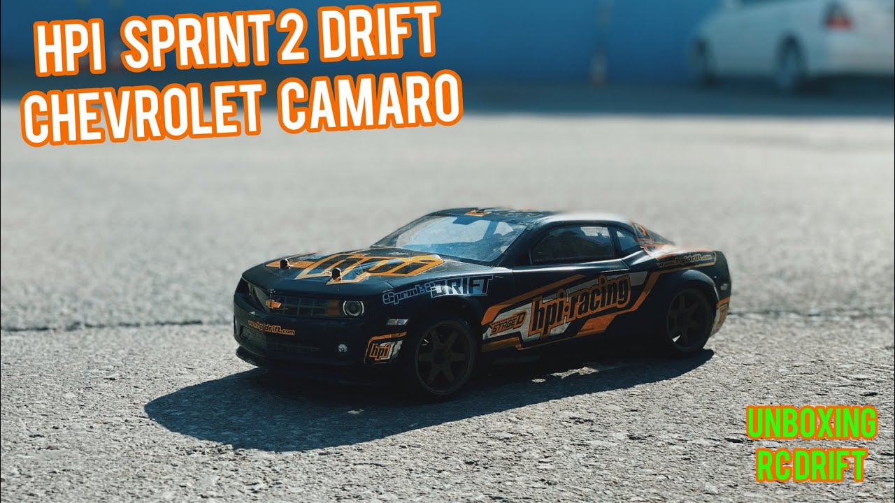 HPI Sprint 2 Drift распаковка и тест ВЕЛИКОГО ШАССИ в дрифте! rc drift