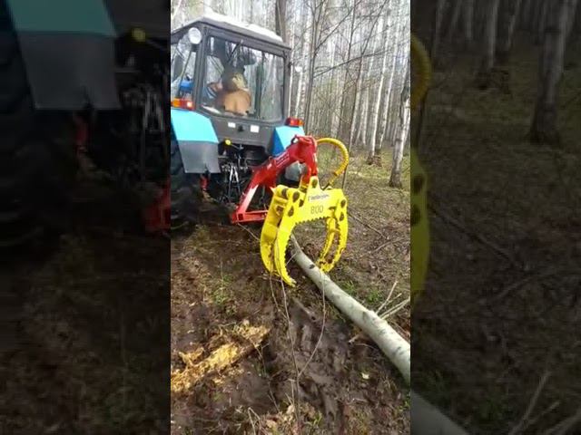 #захват #Горыныч трелёвочный #lion_drev Plus 7 495 532 7977 отгрузка с производства