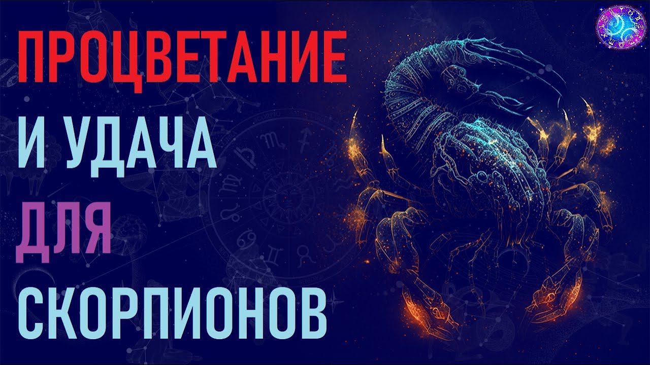 Как Скорпионы могут привлечь удачу и процветание в свою жизнь. #гороскоп