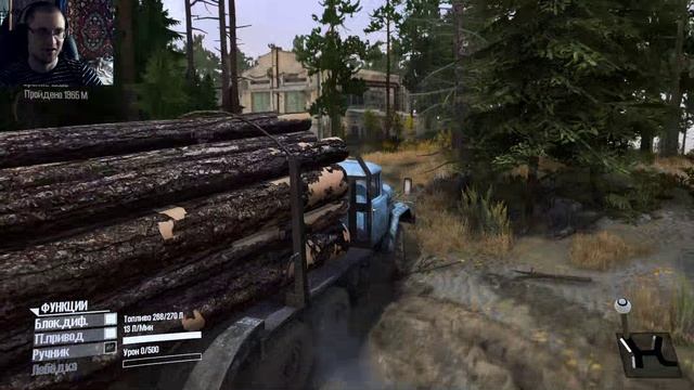 MudRunner#10 ВТОРАЯ ЛЕСОПИЛКА