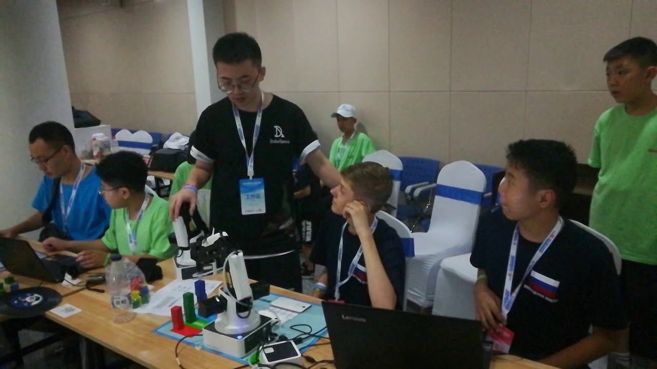 Robocom 2018, Wuhan, China, Russian Team, Novosibirsk, Technoprom2018, DoboSpace