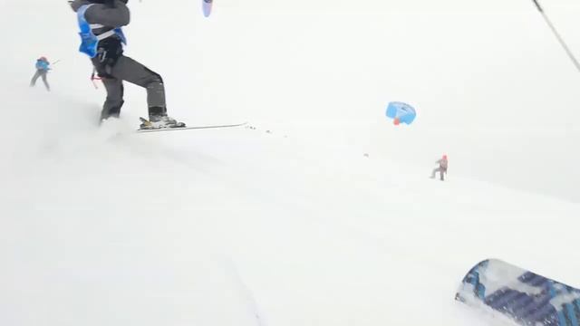 Скучный и безопасный гоночный кайтинг!