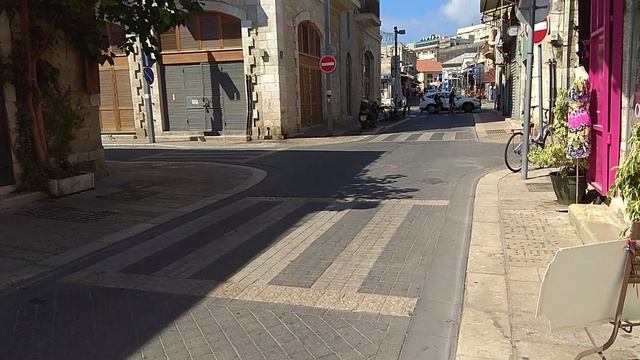 узкие улочки тель-авива