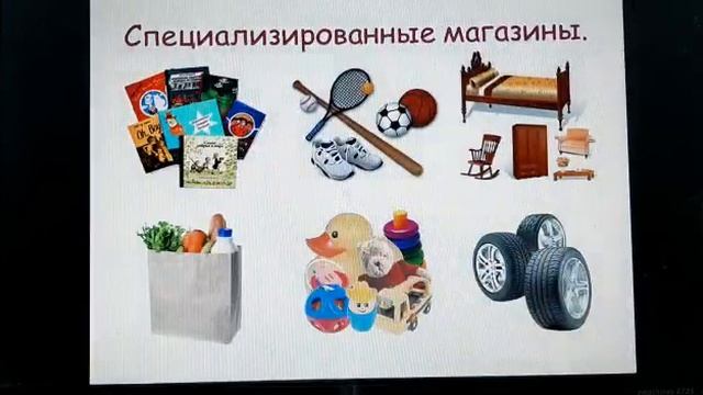 СБО. Тема урока:"Виды торговых предприятий".