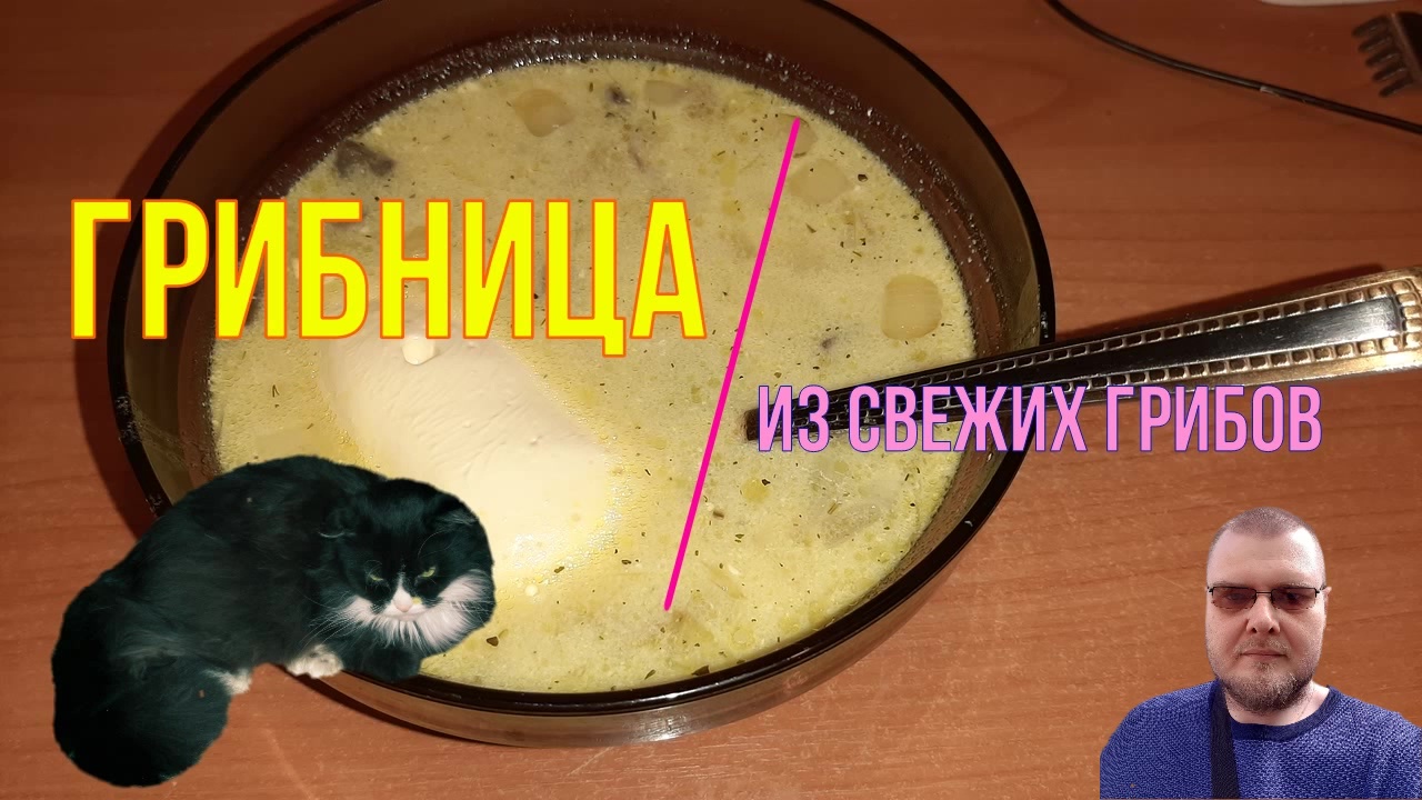 Грибница из свежих грибов! .mp4