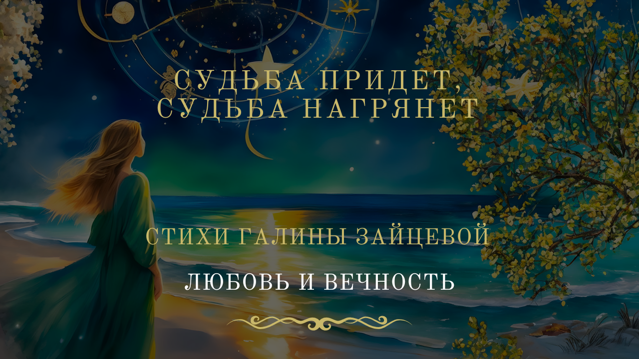 Судьба придет, судьба нагрянет. Стихи Галины Зайцевой