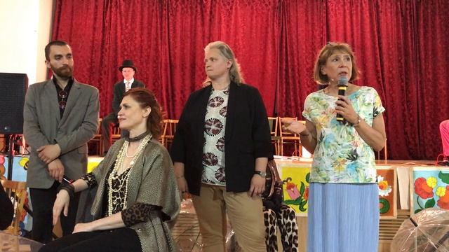 Инклюзивный сценический показ мод "Теория познания". Официальная часть. Давыдова П-Т.Г