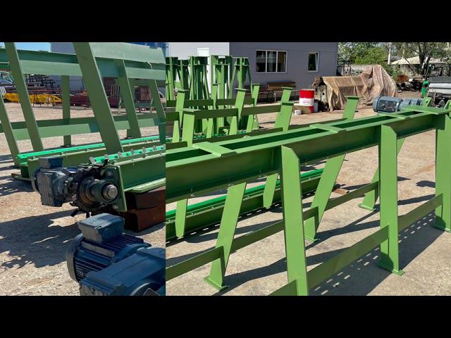 Кантователи и конвейеры готовы к отправке