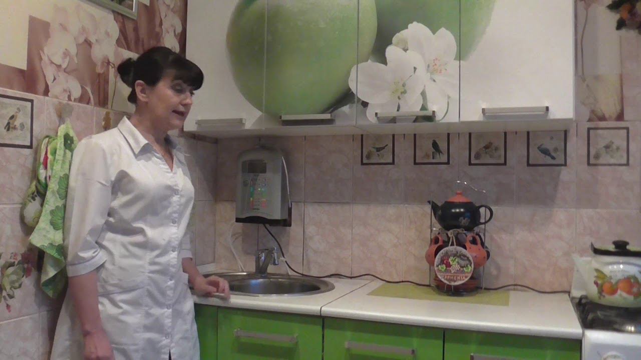 Медработник об ионизаторе воды Исток: улучшилась работа ЖКТ, состояние крови, прошла изжога, язва