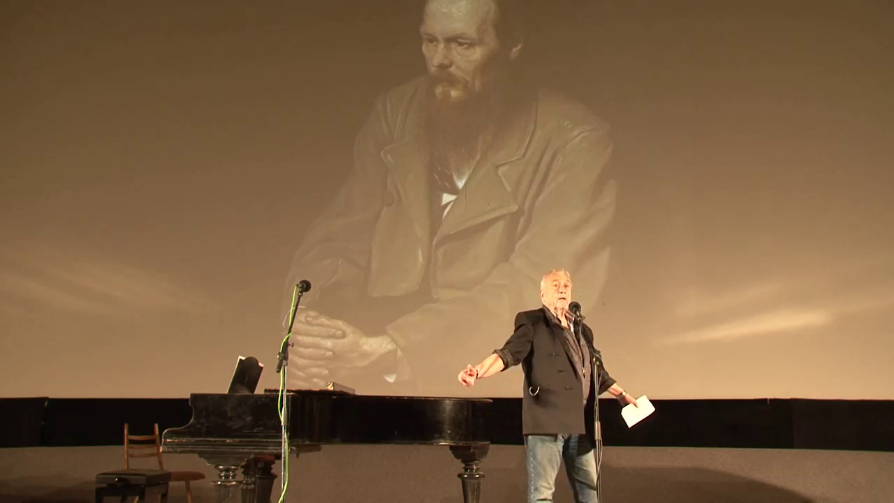 Заслуженный деятель искусств РФ режиссёр Ювеналий  Калантаров читает «Спор Вийона со своей душой"