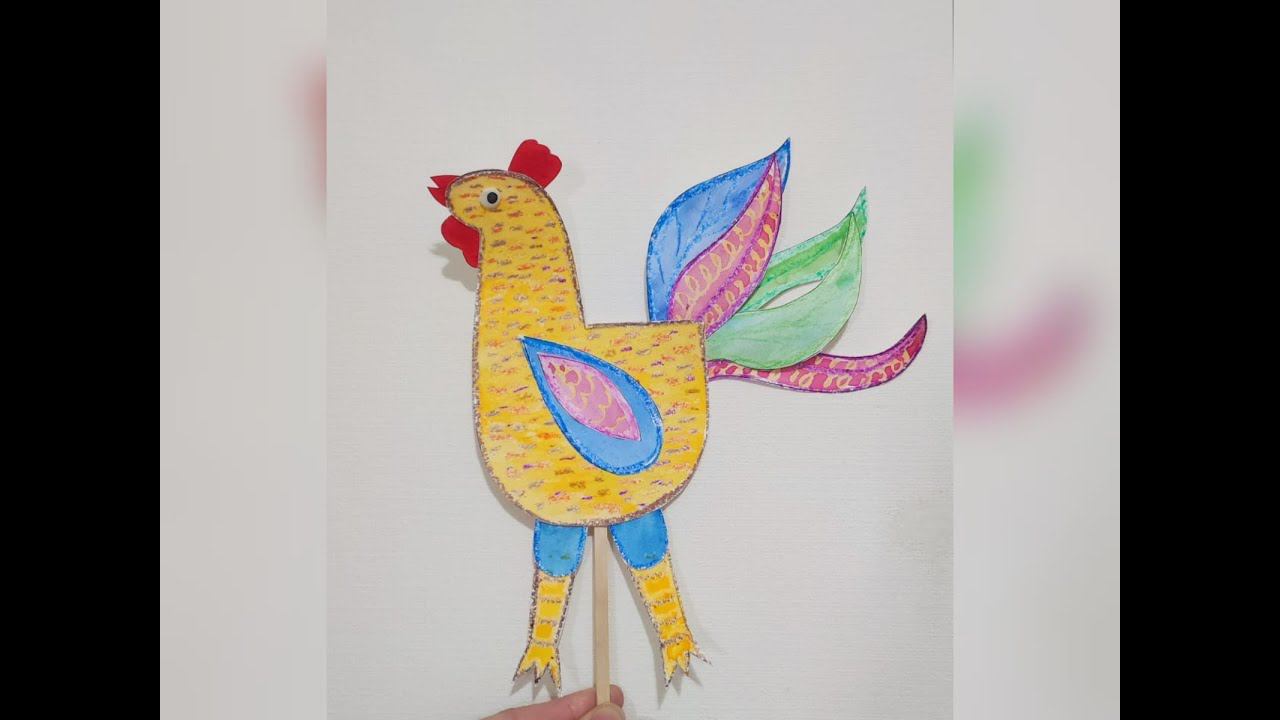 Петушок из бумаги для детей: мастер-класс и идеи аппликации