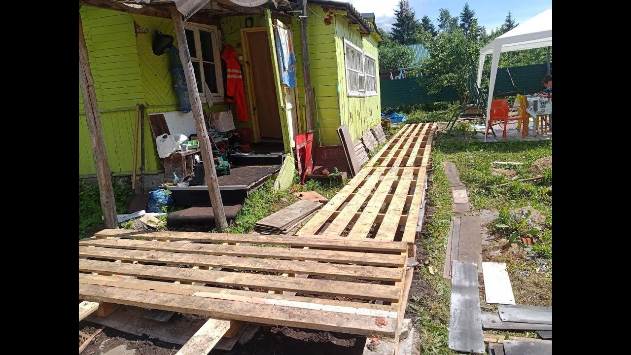 Садовые (дачные) дорожки недорого и своими руками