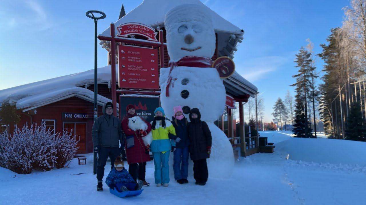 Финляндия, часть 2 — деревня Санта-Клауса, февраль 2024