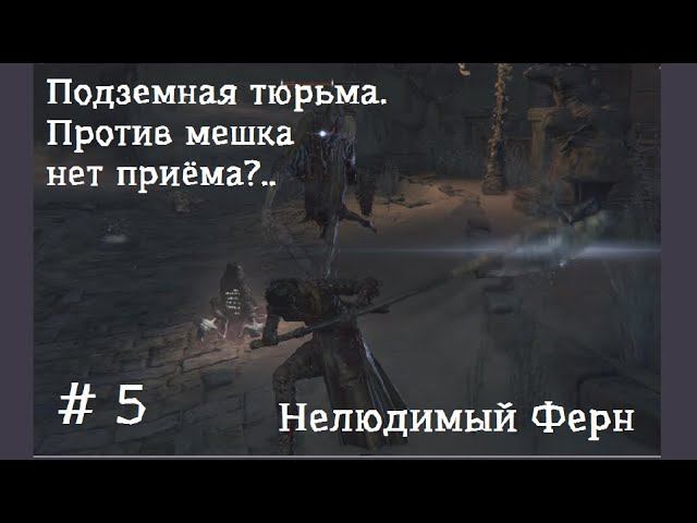 5. Bloodborne. Нелюдимый Ферн. В тюрьму в мешке. Поражение электричеством