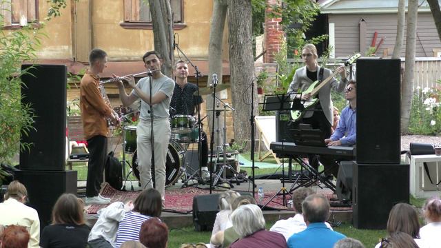 Композиция "Mr Clean" - Freddie Hubbard с концерта квинтета Антона Печатнова "Джаз в саду"