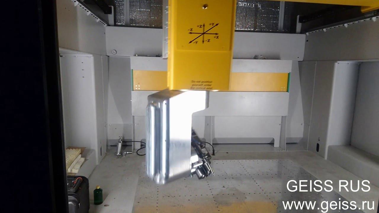 Ход станка на максимальной подаче.