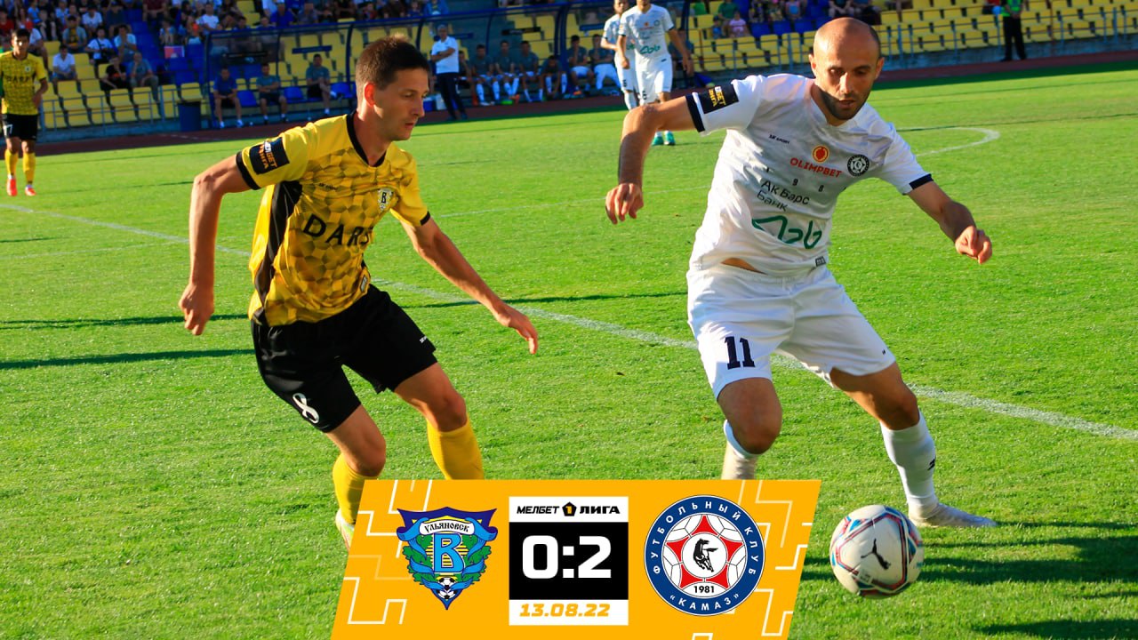 120 секунд о матче «Волга» — «КАМАЗ» | 5 тур МЕЛБЕТ-Первой лиги