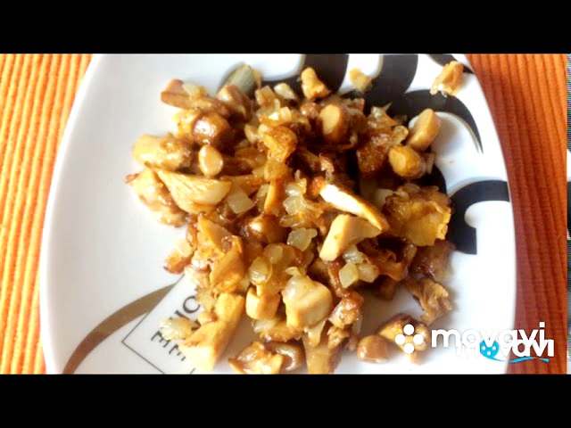 Самые вкусные жаренные лисички! Как правильно сушить и хранить лисички.