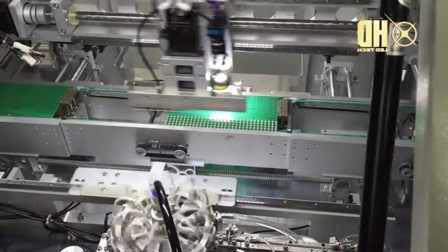 Производство. Шаг 3 - Набивка светодиодов на плату