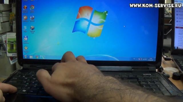 Как сделать ярче или темнее экран ноутбука ASUS K50. Регулировка звука громче, тише.