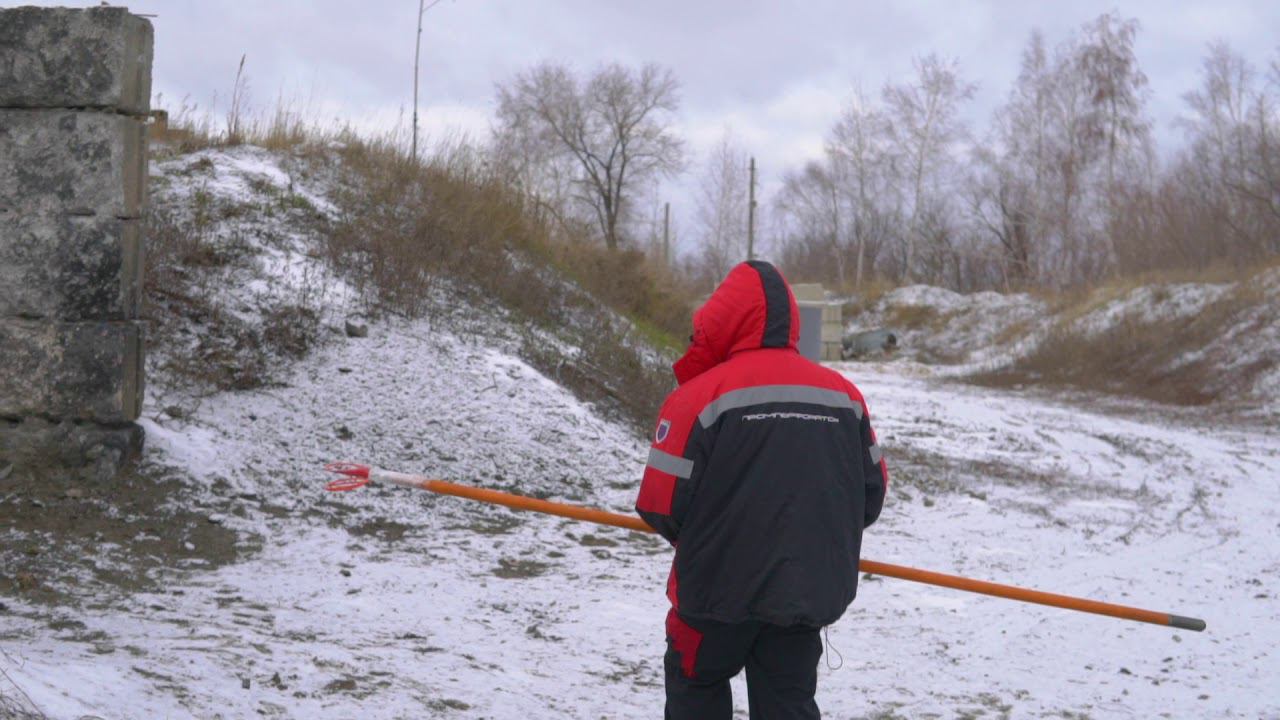 Полигонные испытания на прочность корпуса самого маленького в мире кумулятивного перфоратора