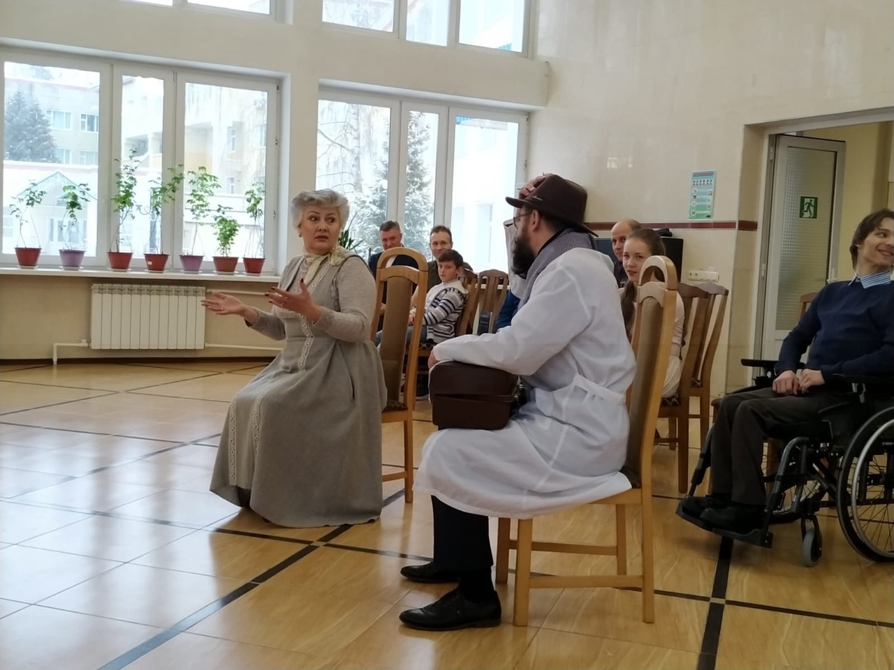 Отрывок из спектакля Дорогая Памелла. Режиссёр Аркадова Людмила Юрьевна.