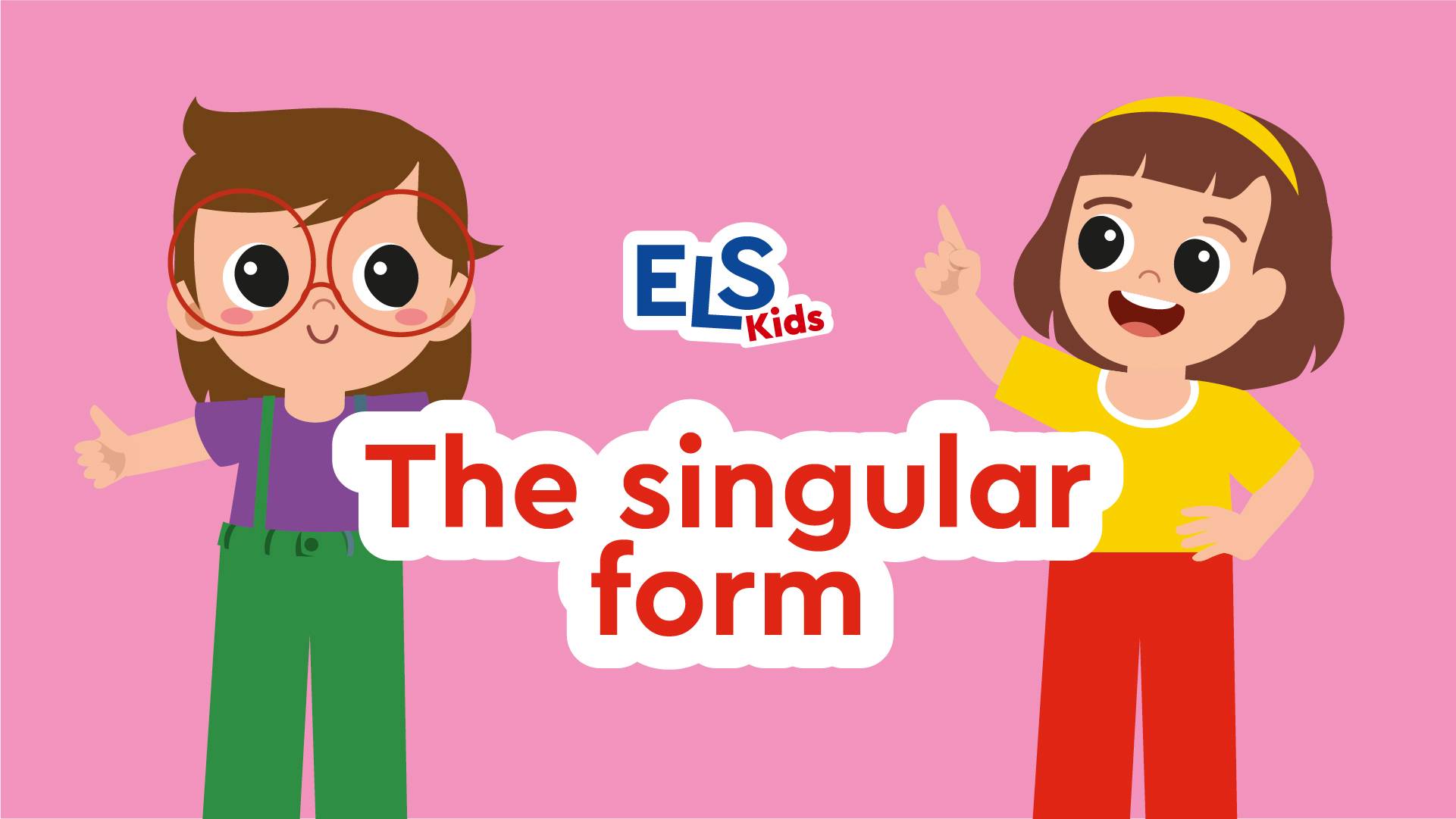 School objects guessing game//Singular Form//Kids cartoons esl//What is it?