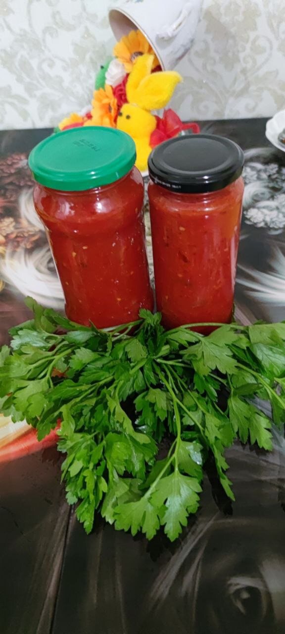 Аджика на зиму. Как закатать аджику. Соус к мясу.