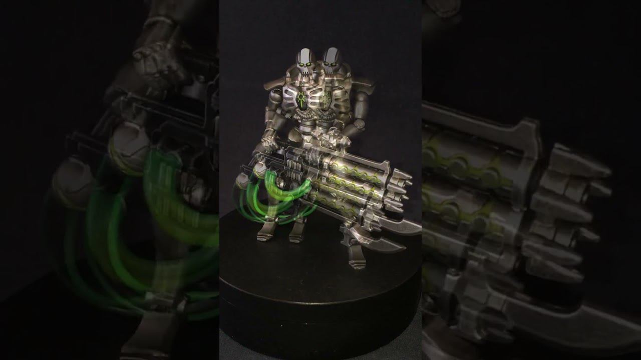 Sautekh Dynasty Immortal with Gauss Blaster #shorts