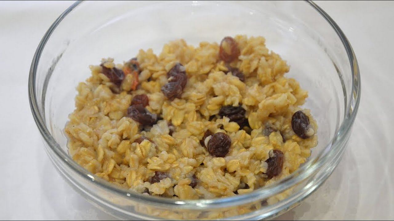 Овсяная каша в микроволновке - быстро и просто.