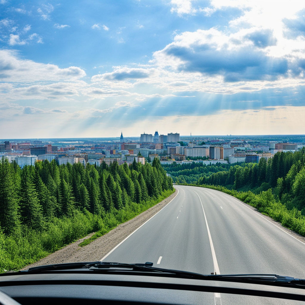 Автопутешествие с одного края Новосибирска на другой