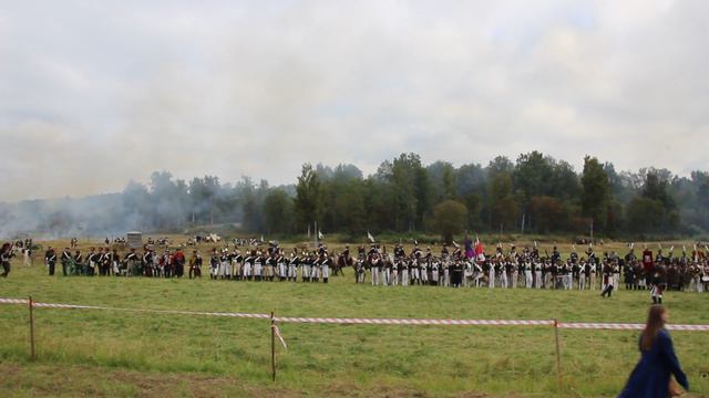Бородино. Реконструкция Шевардинского сражения.