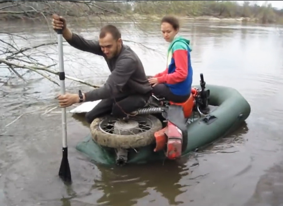 На МОТО по БОЛОТАМ